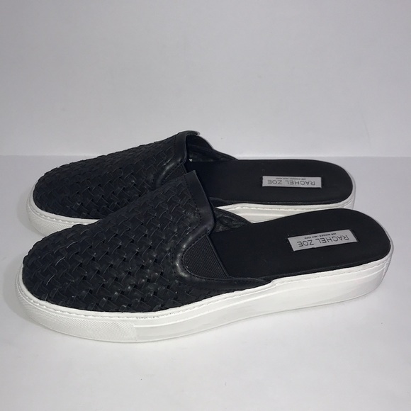 Rachel Zoe | Shoes | Nwob Rachel Zoe Bracker Slip On Shoes Black Calf ...